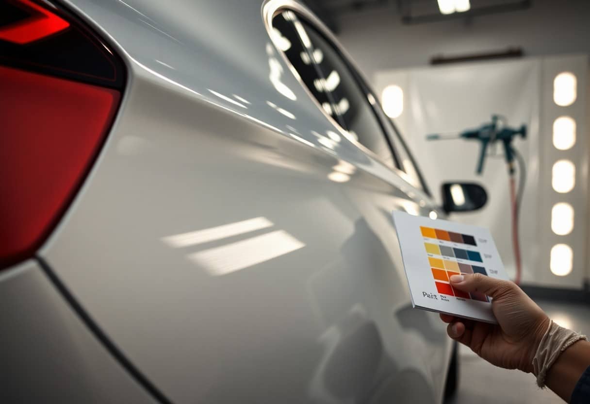 Can auto paint shops match my car color exactly - Dallas Auto Paint