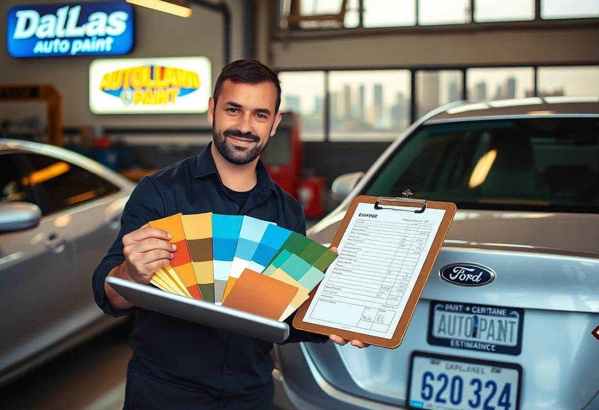 How do I get a quote for auto paint in Dallas - Dallas Auto Paint